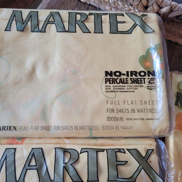 Martex | Bedding | Vintage Full Sheet Set | Poshmark
